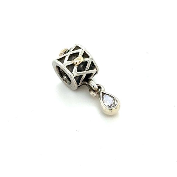 Pandora | Jewelry | Pandora Two Tone One World Health Charm | Poshmark